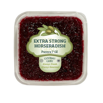 EXTRA STRONG HORSERADISH – Gourmet Glatt Deli